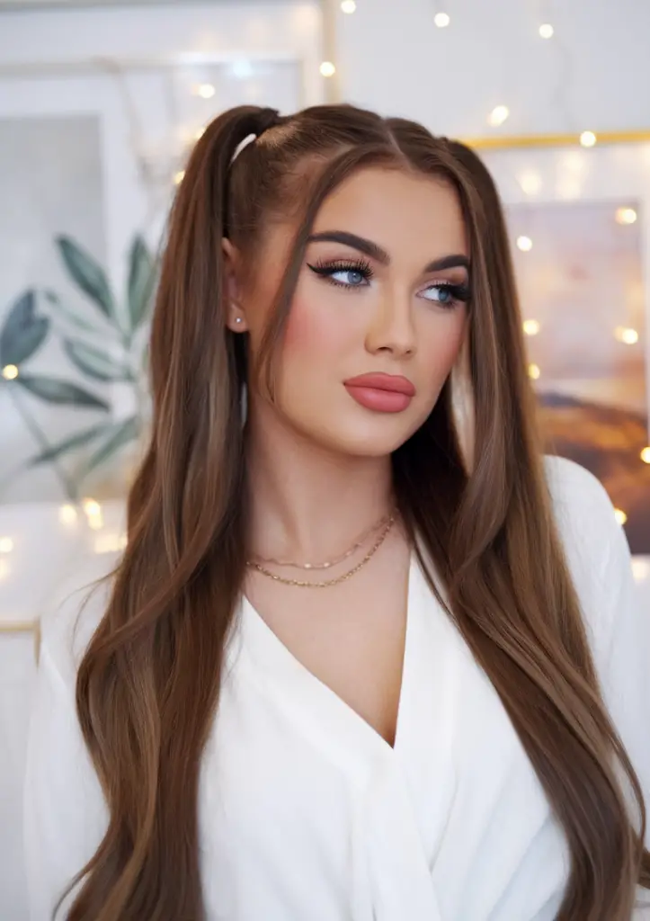 Spring Ponytail Hairstyle 2025 – Sleek, Braided, Messy & Elegant Looks ...