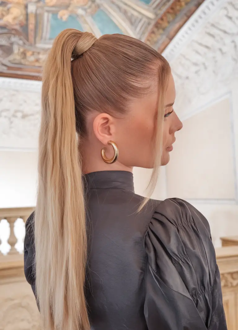 Spring Ponytail Hairstyle 2025 – Sleek, Braided, Messy & Elegant Looks ...