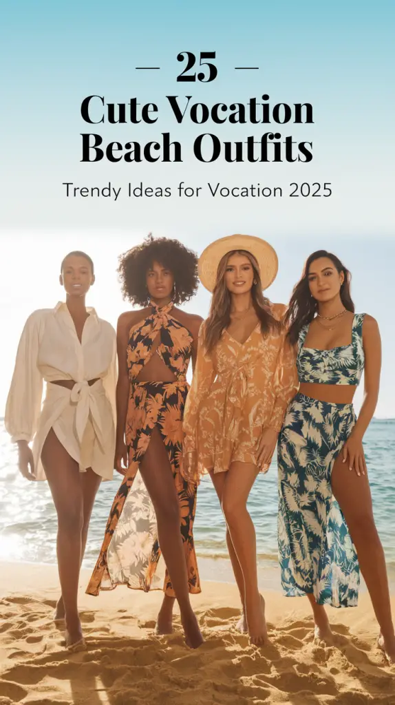 25 Cute Vacation Beach Outfits – Trendy Ideas for Vacation 2025 ...