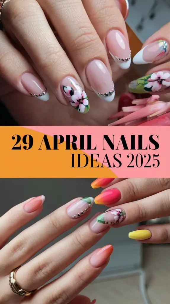 April Nails Ideas 2025: 29 Trendy Designs for a Fresh Spring Look ...