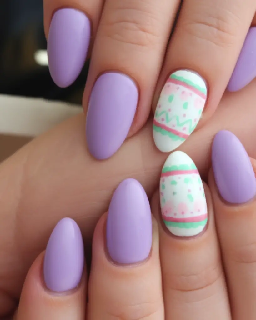 27 Easter Nails Ideas 2025 – Cute Spring Designs in Pink, Blue, Green ...