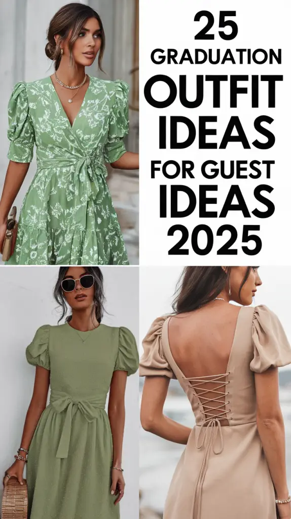 25 Graduation Outfit Ideas for Guest Ideas 2025 – Dresses Classy ...
