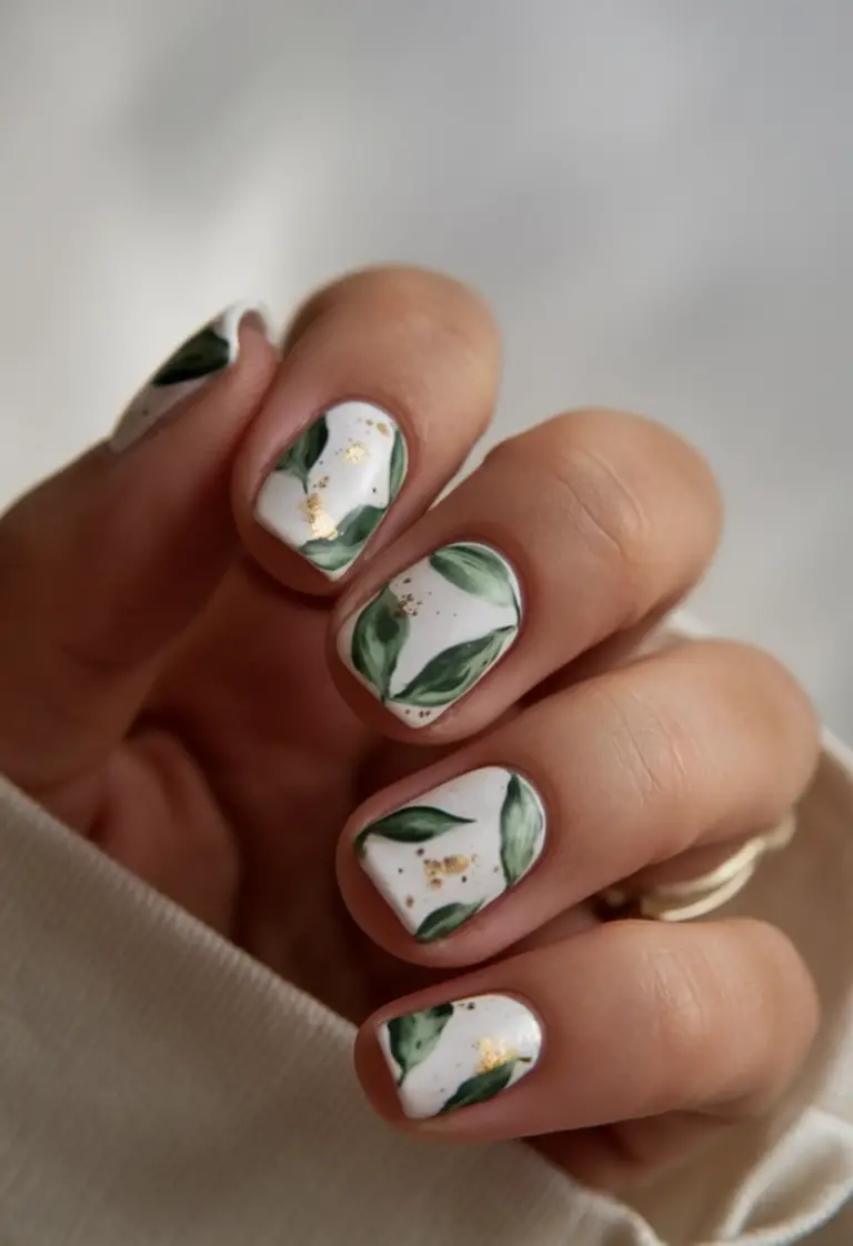 25 Green Spring Nails Ideas 2025 – Trendy and Simple Designs for March ...