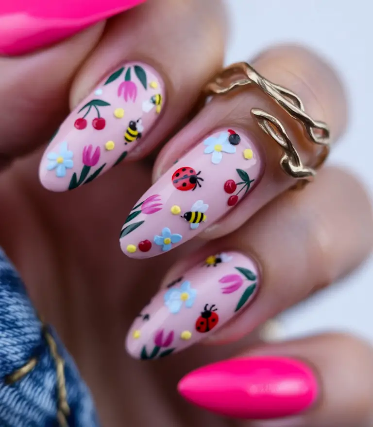 April Nails Ideas 2025: 29 Trendy Designs for a Fresh Spring Look ...