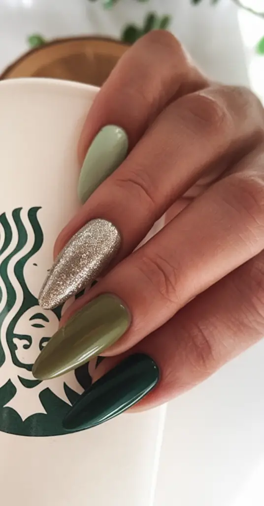 25 Green Spring Nails Ideas 2025 – Trendy and Simple Designs for March ...