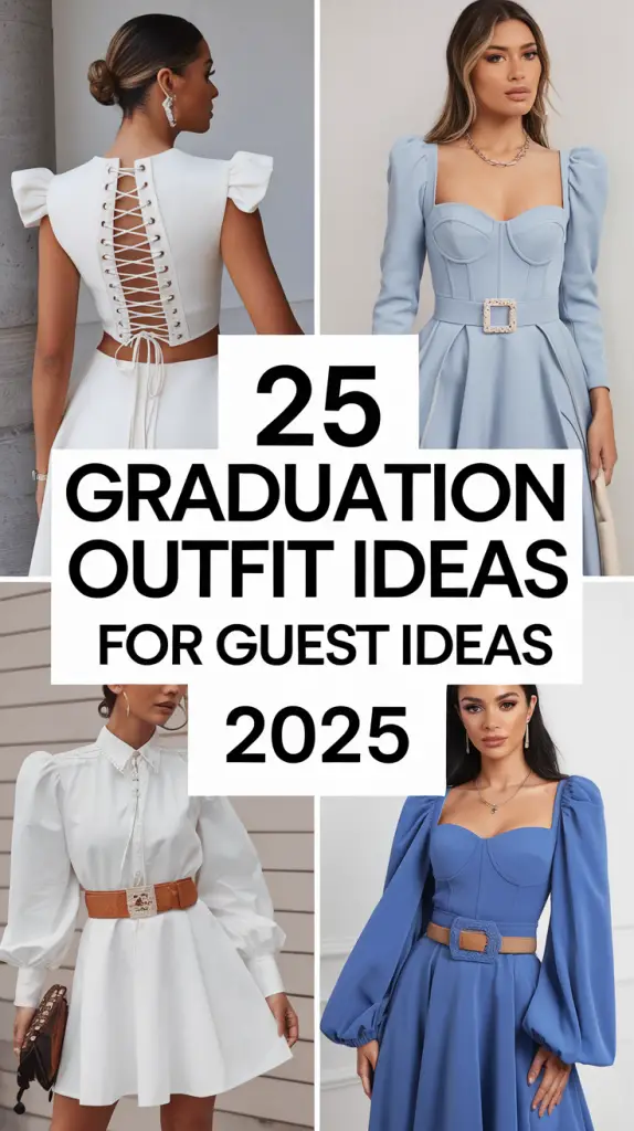 25 Graduation Outfit Ideas for Guest Ideas 2025 – Dresses Classy ...
