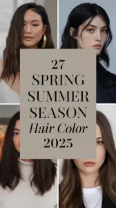 Spring Summer Season Hair Color 2025 Ideas – Trends for Women ...