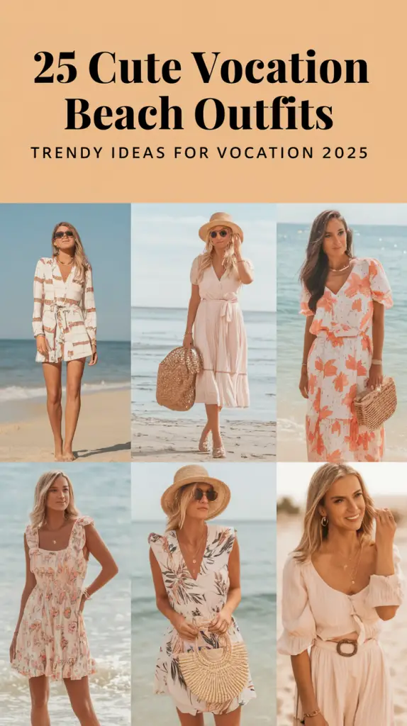 25 Cute Vacation Beach Outfits – Trendy Ideas for Vacation 2025 ...