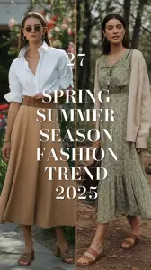 27 Spring Summer Season Fashion Trend 2025 – Outfit Ideas, Dresses ...